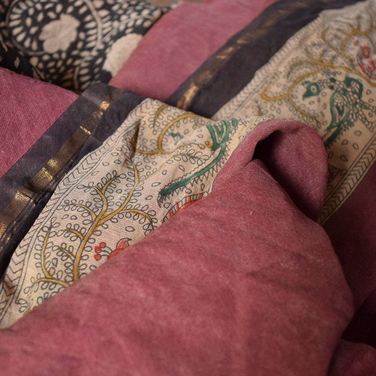 Hand Painted Sarees – The India Craft Project (TICP)